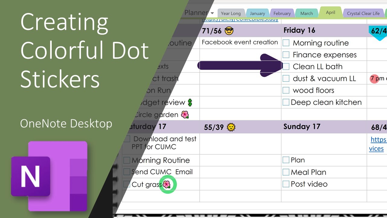 Creating Colorful Dot Stickers - YouTube