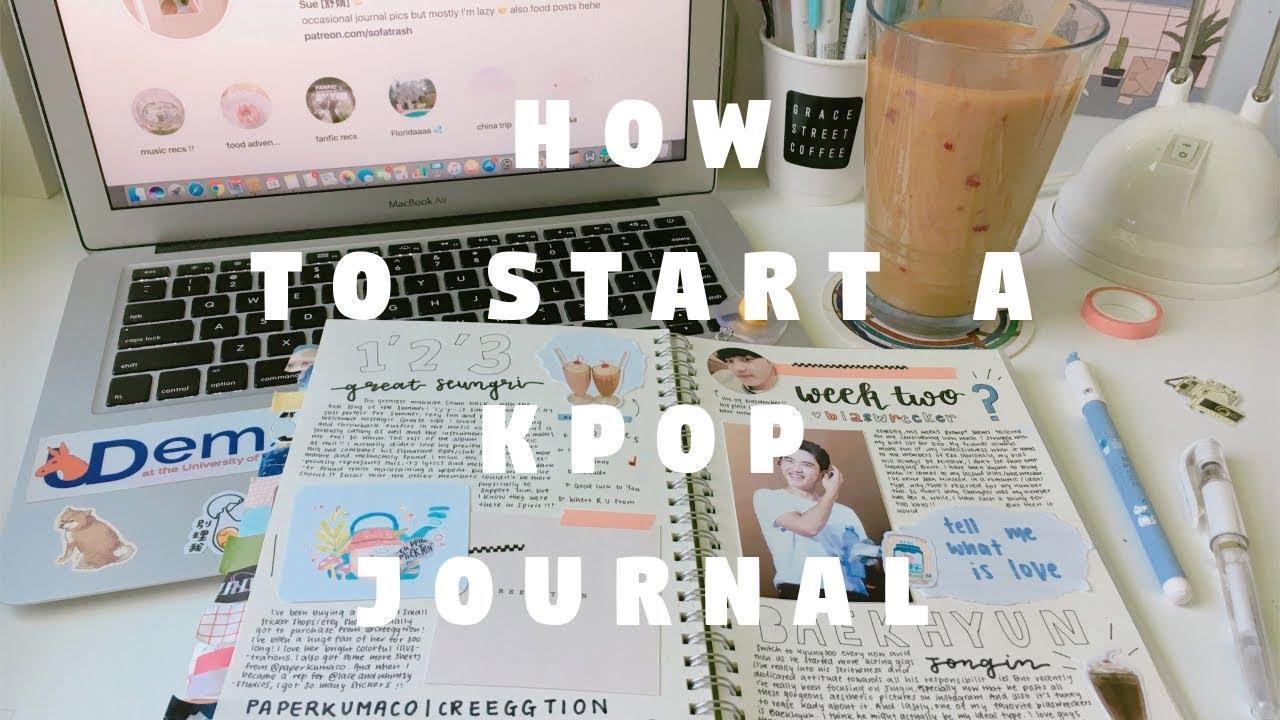 how to start a kpop journal | tips + advice - YouTube