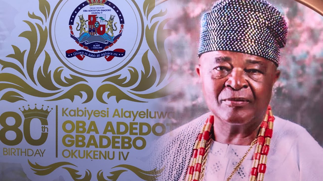 Kabiesi Alake of Egbaland at 80: Prof Ebenezer Obe on stage - YouTube