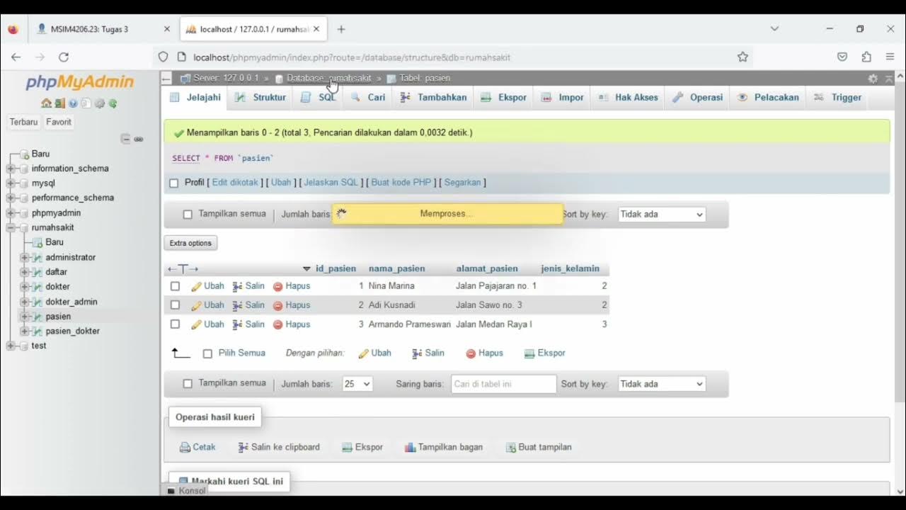 tugas 3 basis data ut sistem informasi - YouTube