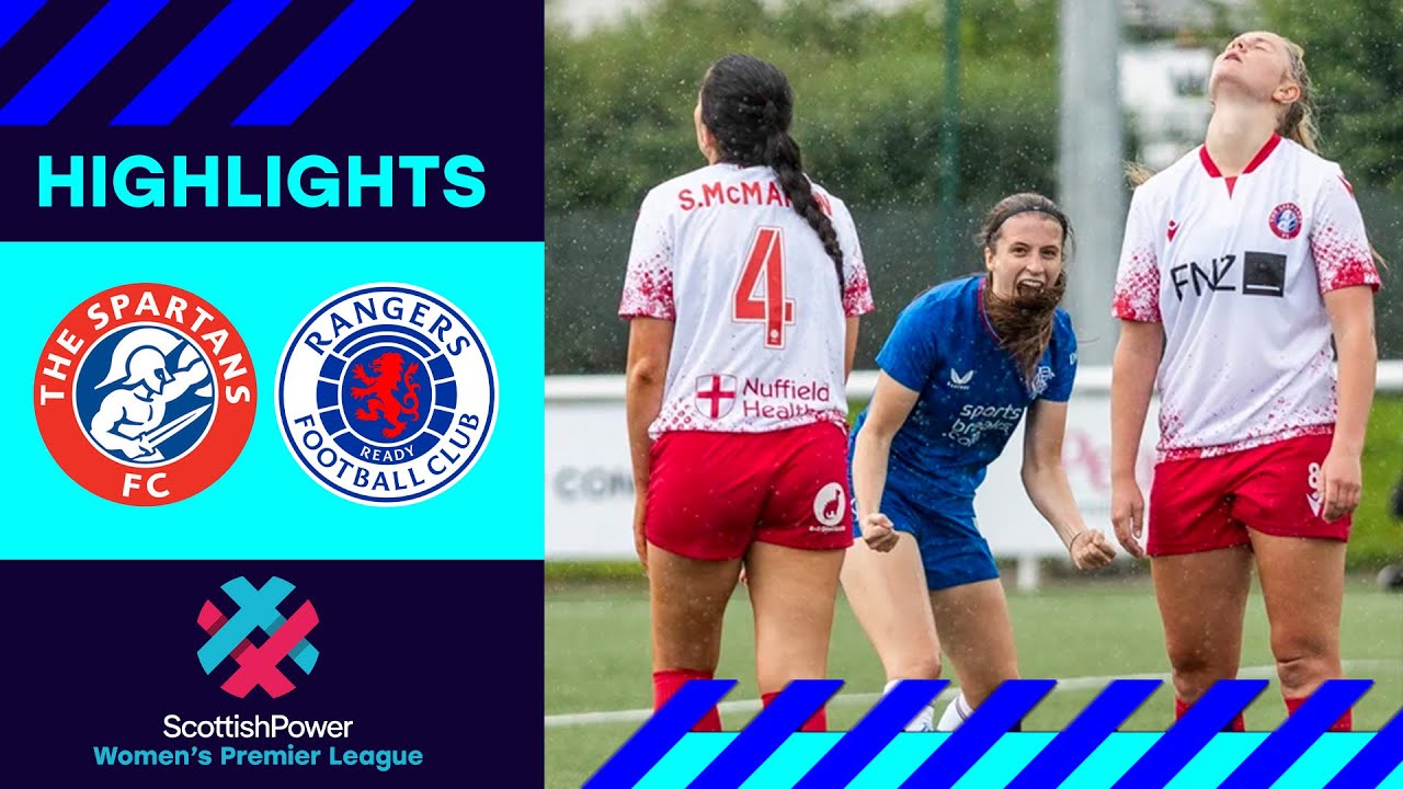 Spartans 1-6 Rangers | Rangers win first match under new Head Coach Jo ...