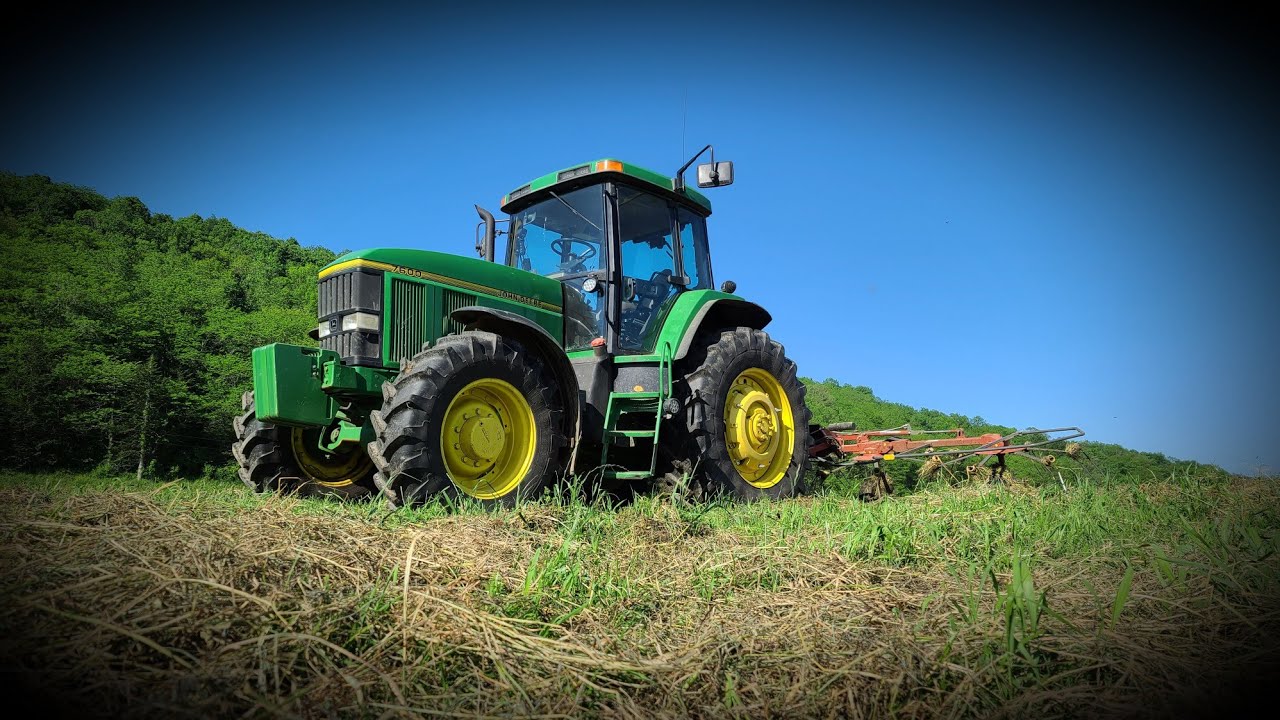 Tedding Hay In Wisconsin - YouTube