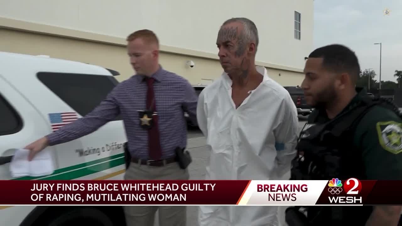 Bruce Whitehead found guilty in 2022 Pine Hills rape, beating - YouTube