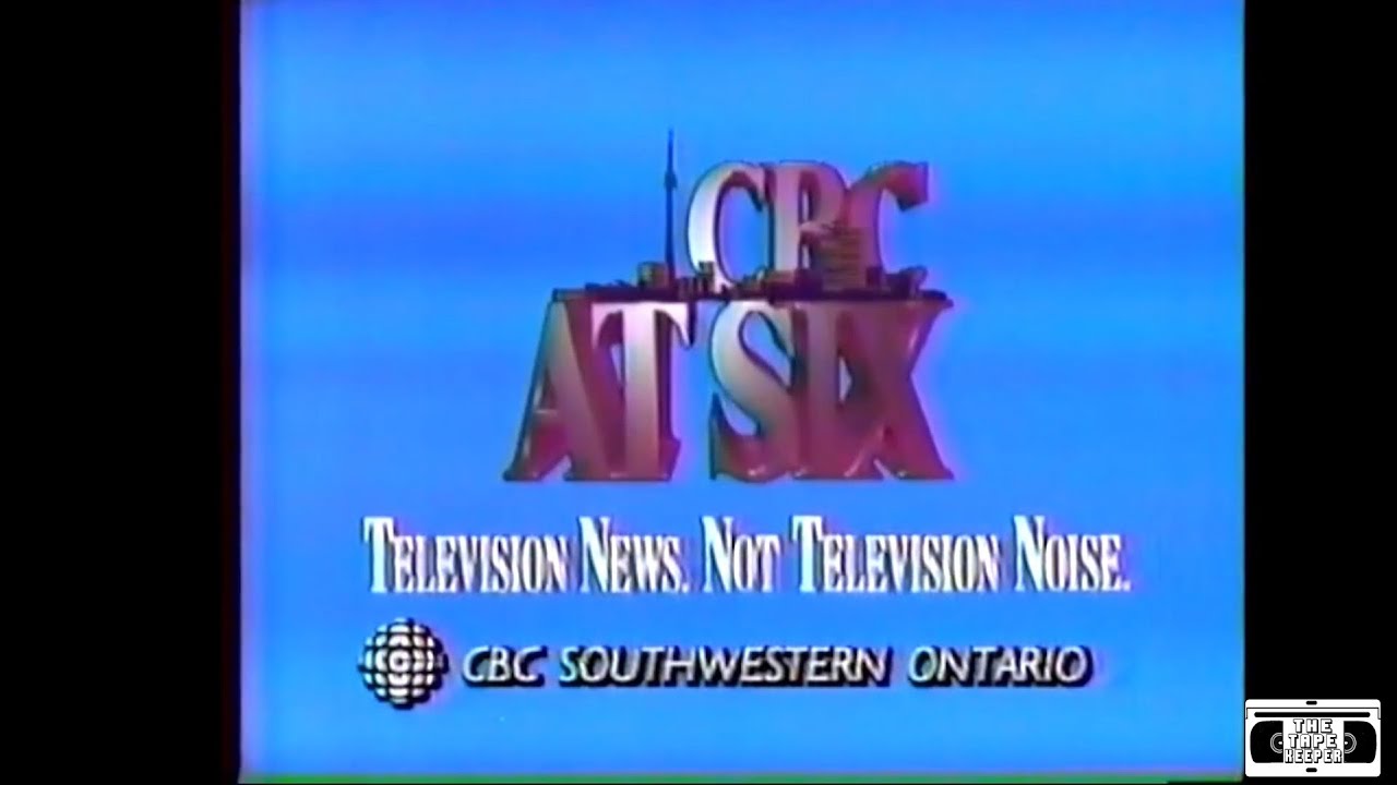 CBC at 6 Promo - CBC 1991 - YouTube