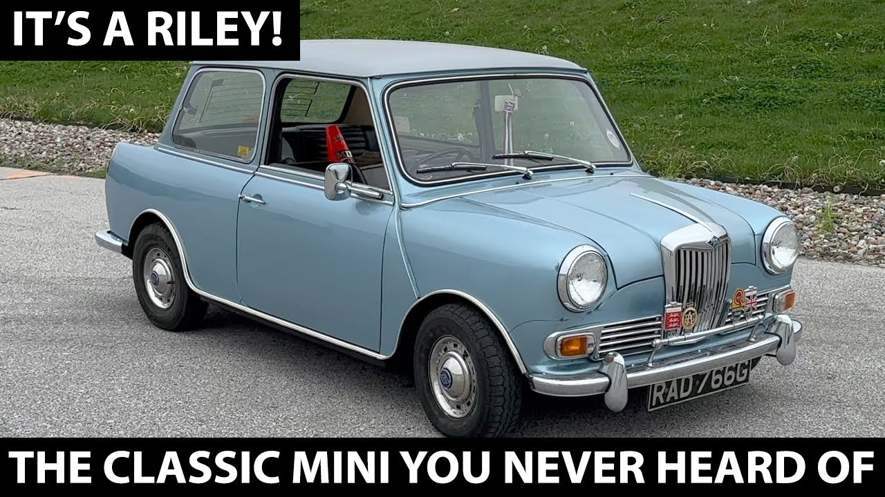 Driving Riley Elf a Luxury Classic Mini - YouTube