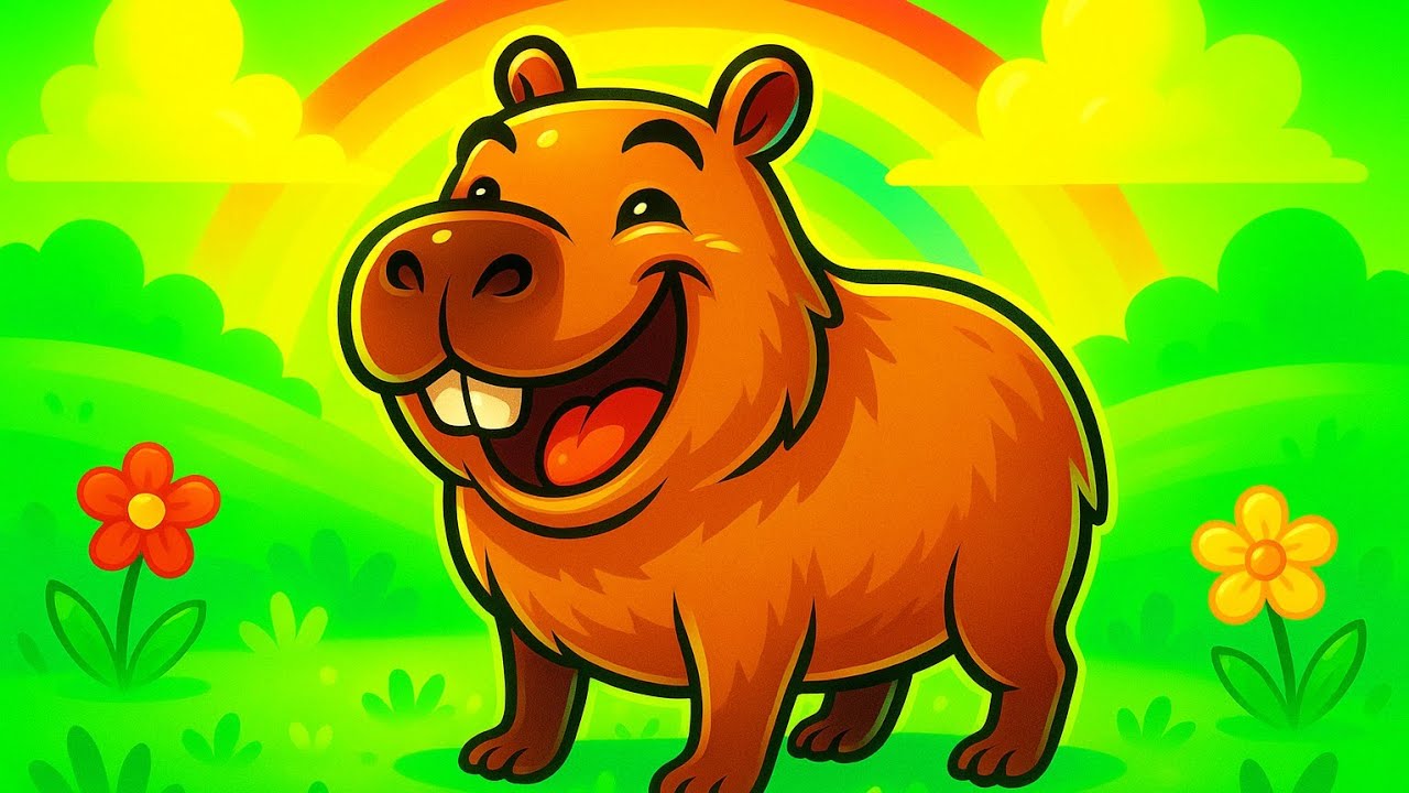 🍄🐹 El Capibara y El Gran Pintor | Cuentos Infantiles | Cuentos Para ...