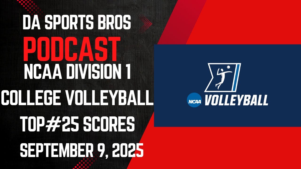 DASBP NCAA D1 Womens College Volleyball Scores Sept 9, 2025 #ncaa# ...