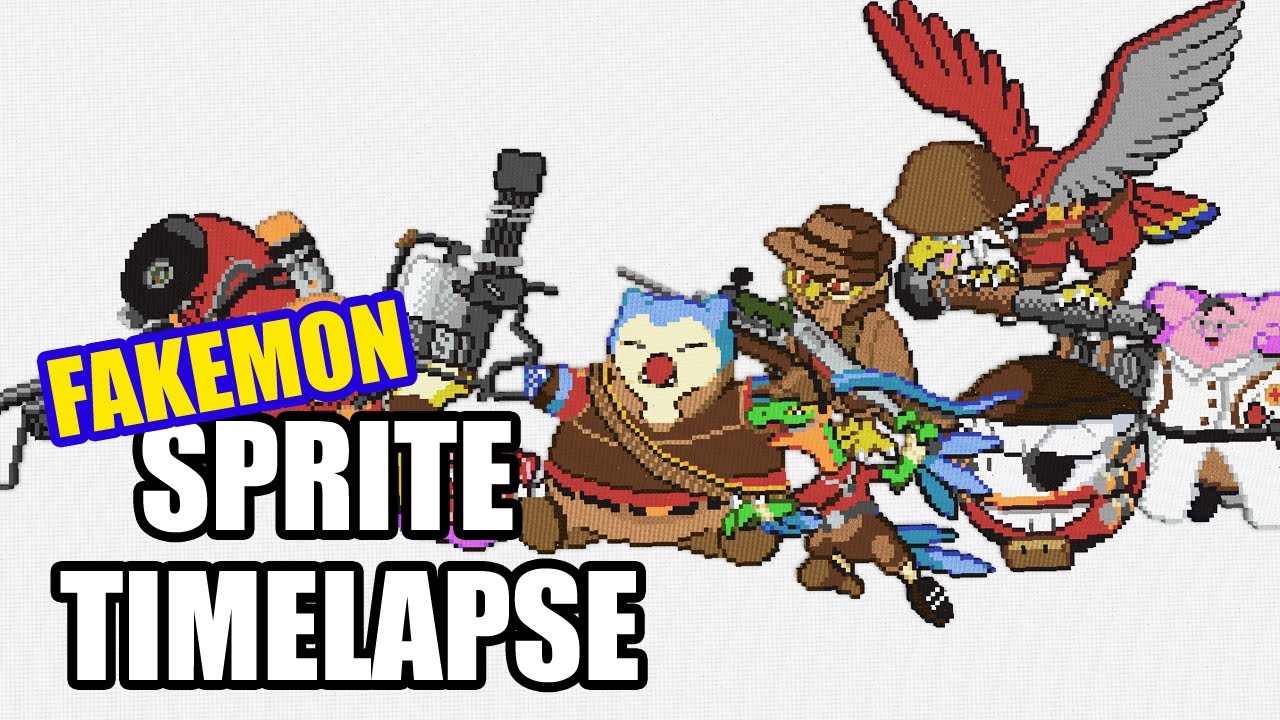 Sprite Timelapse #1: Pokemon Team Fortress - YouTube