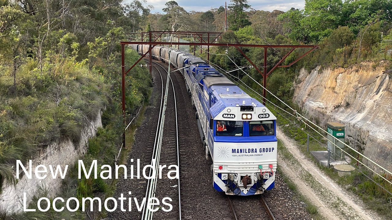 Miscellaneous Clips: Trains in Western NSW featuring New Manildra ...