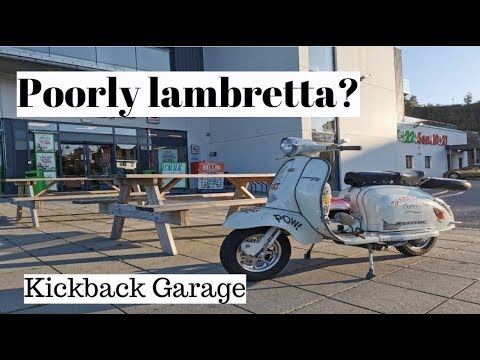 Funny noise from lambretta engine? - YouTube