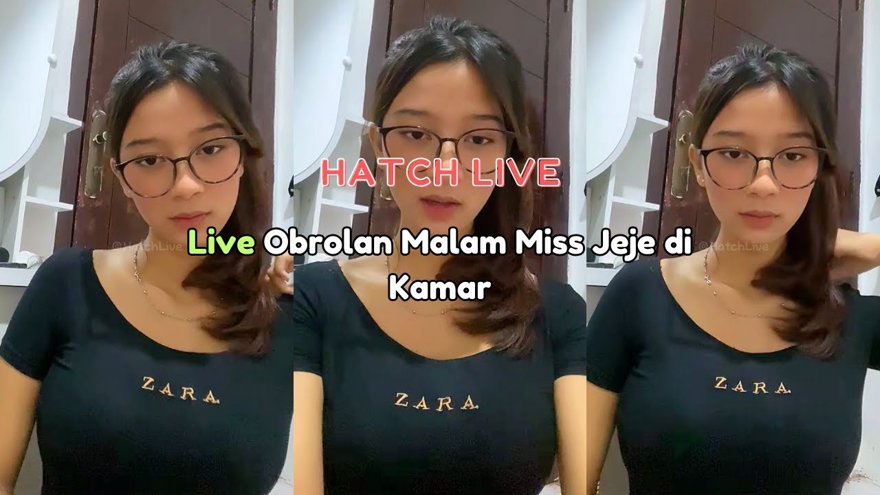 Live Obrolan Malam Miss Jeje di Kamar - YouTube
