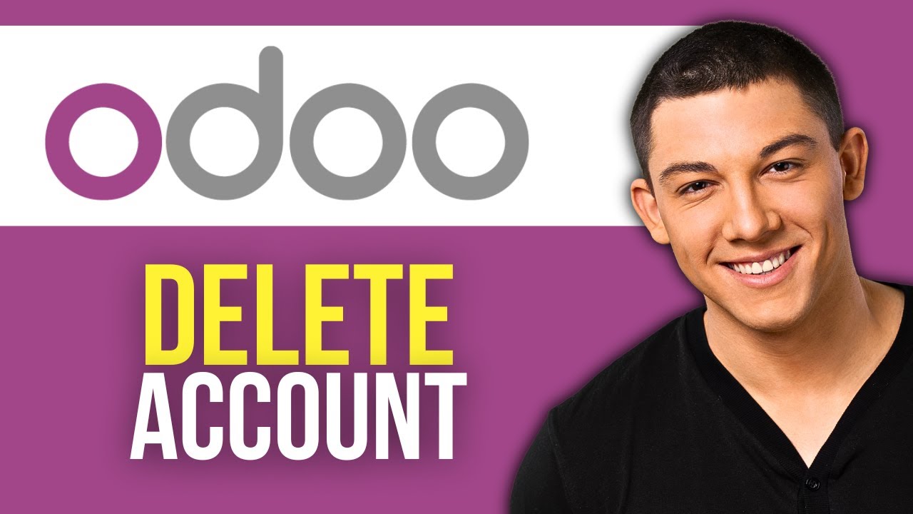 How to Delete Odoo Account - YouTube