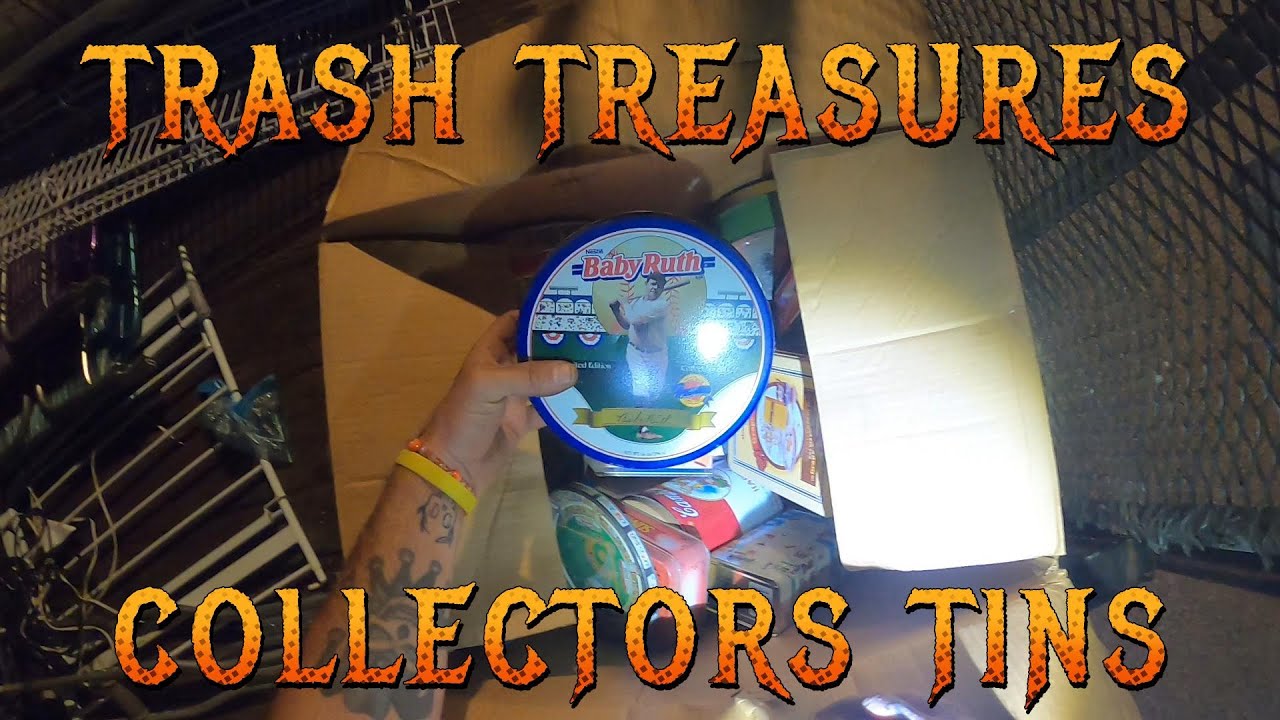 HUGE NIGHT FOR TRASH TREASURES: AIR COMPRESSOR, COLLECTORS TINS & MORE ...