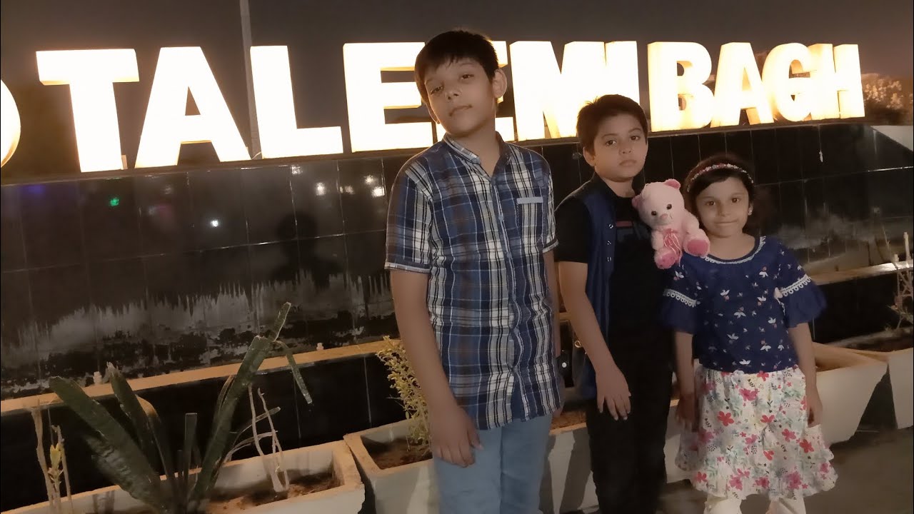 Enjoying in taleemi Bagh | Park | Best Them Park | Amusement Park - YouTube