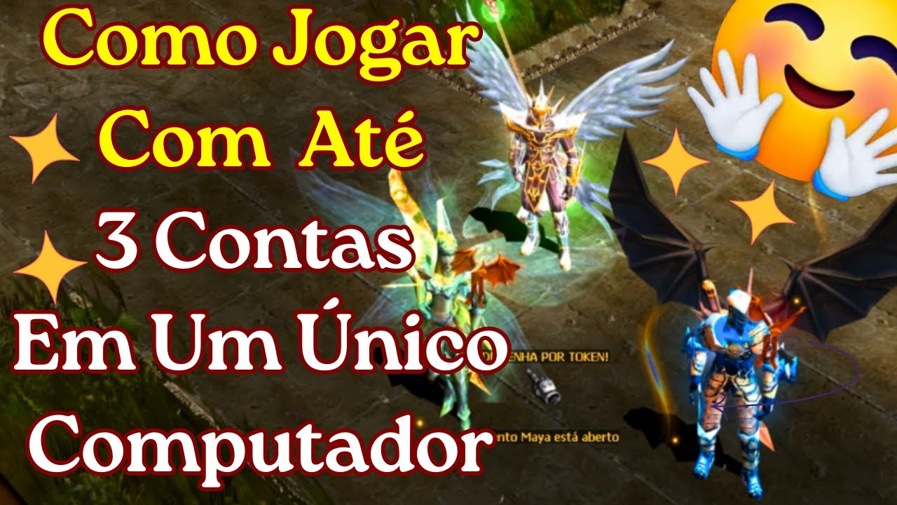 MUCABRASIL Veja Como jogar com 3 contas no jogo em um único computador ...