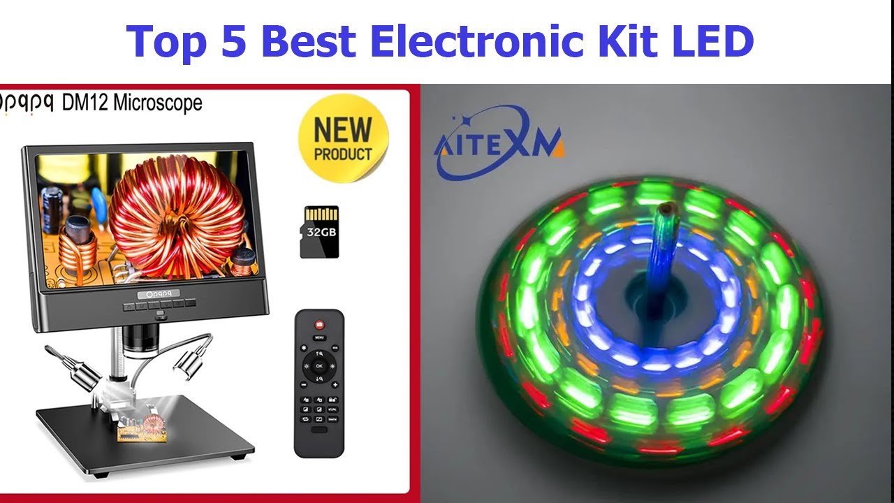 Top 5 Best Electronic Kit LED - YouTube