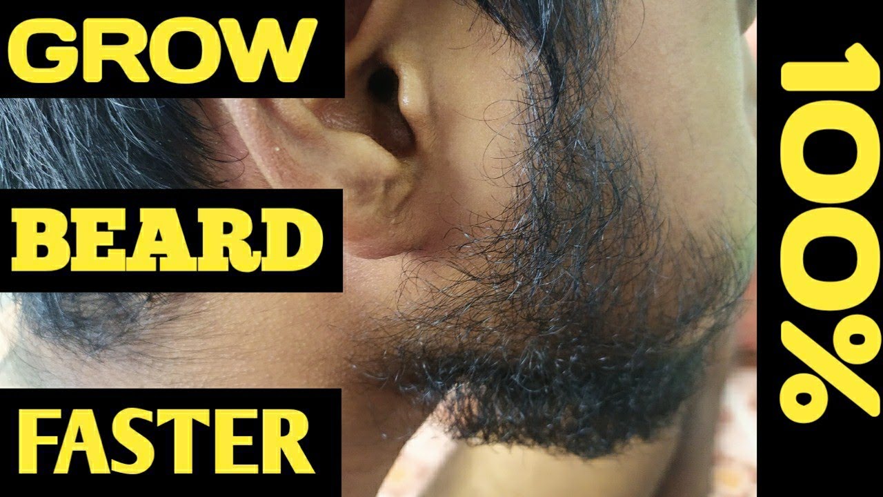 Grow Beard Faster Naturally In Just 10days Beard Tips 100 Working