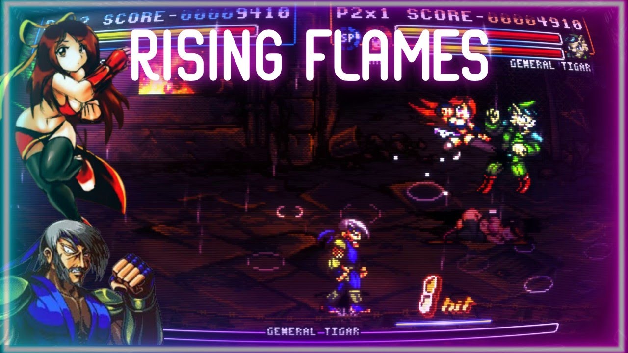 Fight N' Rage Rage| Round 1: Rising from the Flames General Tigar Boss ...