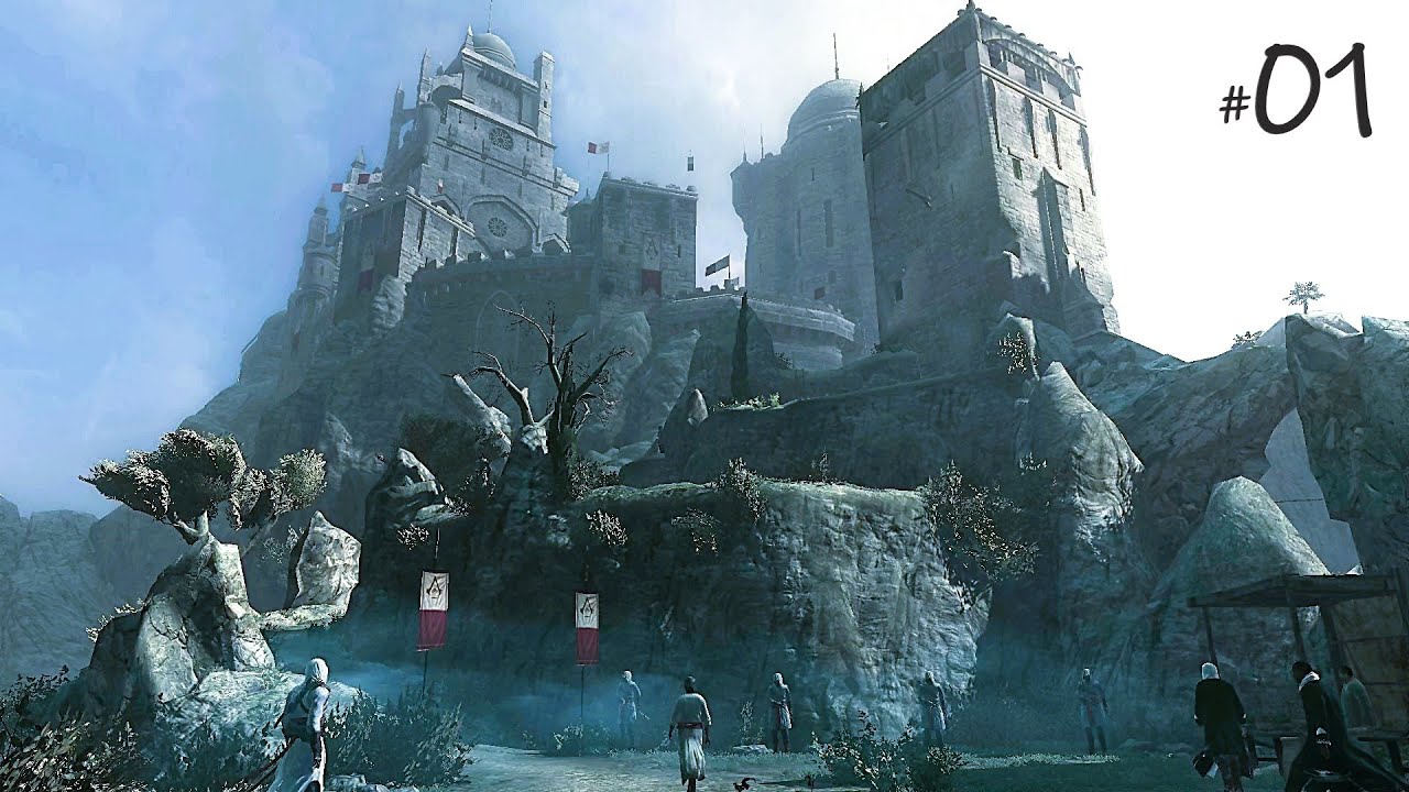 ASSASSIN'S CREED Gameplay Walkthrough Part 1 MASYAF -No Commentary ...