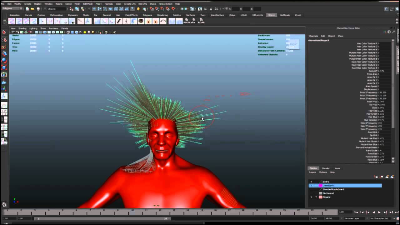 Bodacious Creed: Hair - YouTube