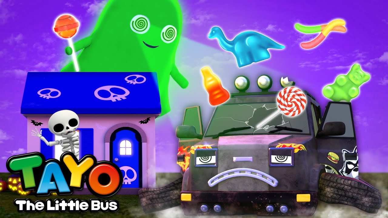Trick or Treat with Bad Car!🍬 | Who took the Candy? | Tayo Halloween ...