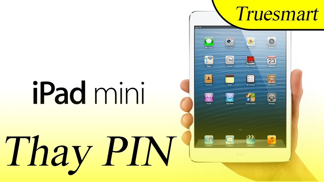 Thay pin iPad Mini 1/2/3 ! ( iPad Mini 1/2/3 instructions for battery ...