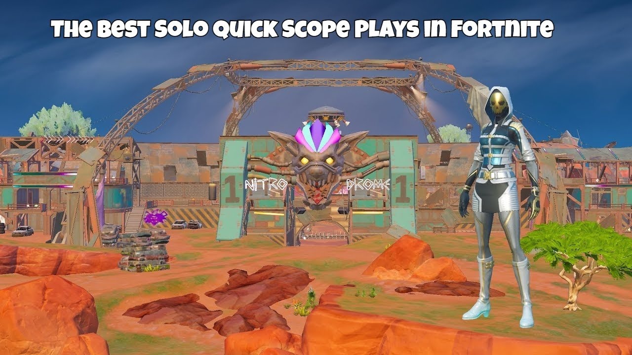 The Best Solo Quick Scope Plays in Fortnite - YouTube