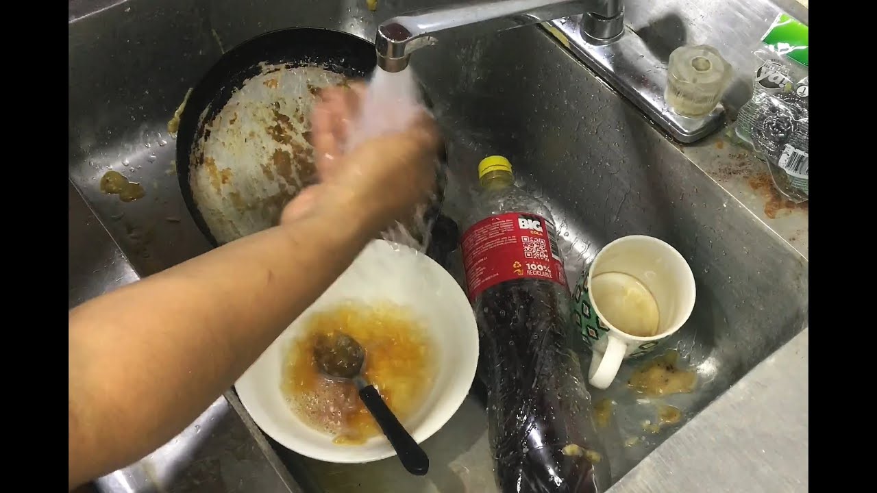 Truco para lavar losa - YouTube