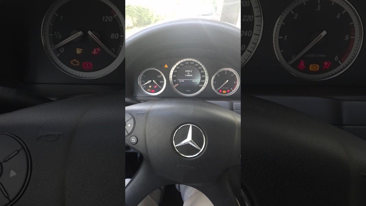 Ruckeln bei start w204 200cdi - YouTube