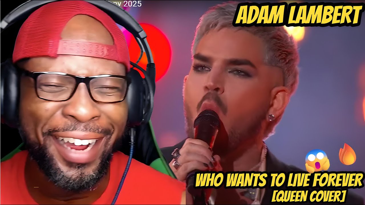 ADAM LAMBERT’S HAUNTING QUEEN TRIBUTE – "WHO WANTS TO LIVE FOREVER ...