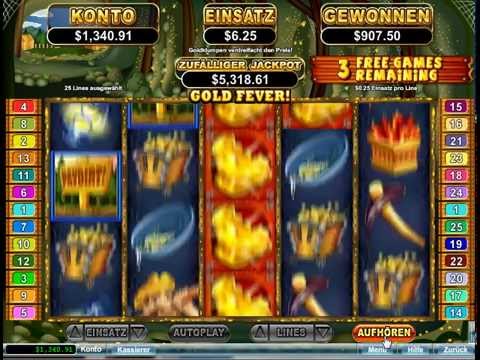Paydirt Slot - Gold Fever Feature - Big Win - YouTube