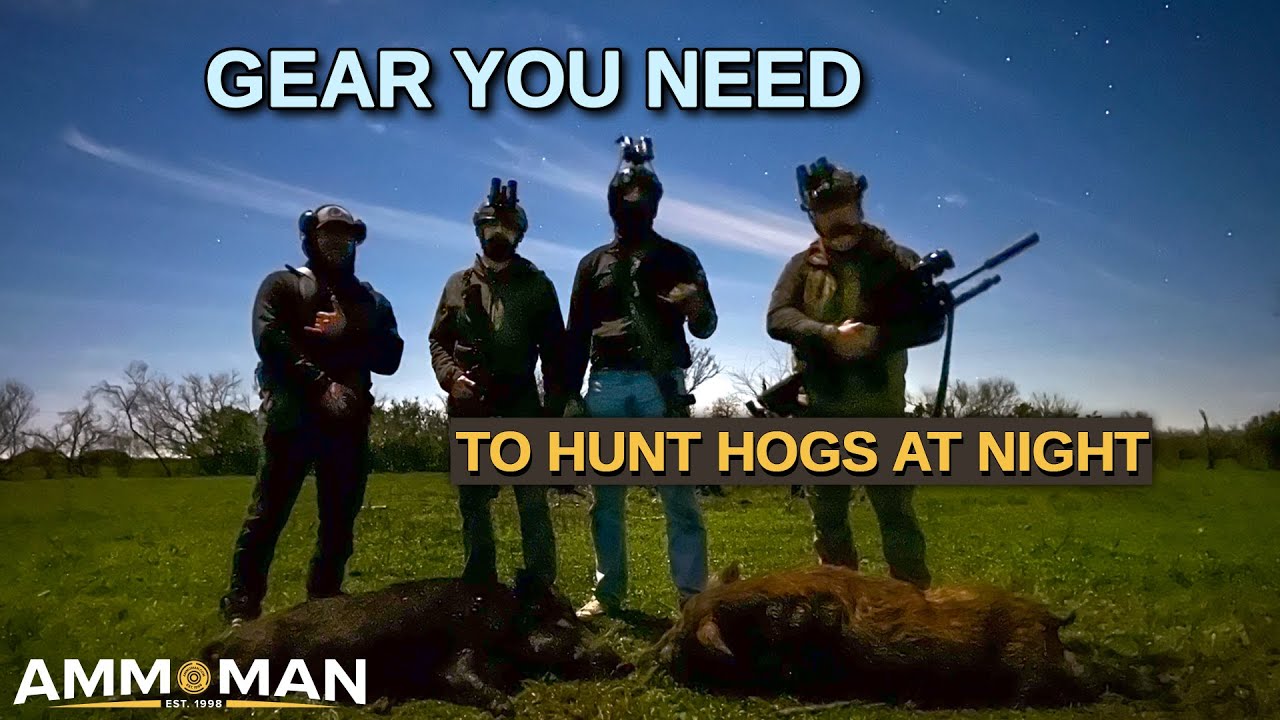 Basic Night Vision Hunting Gear - YouTube