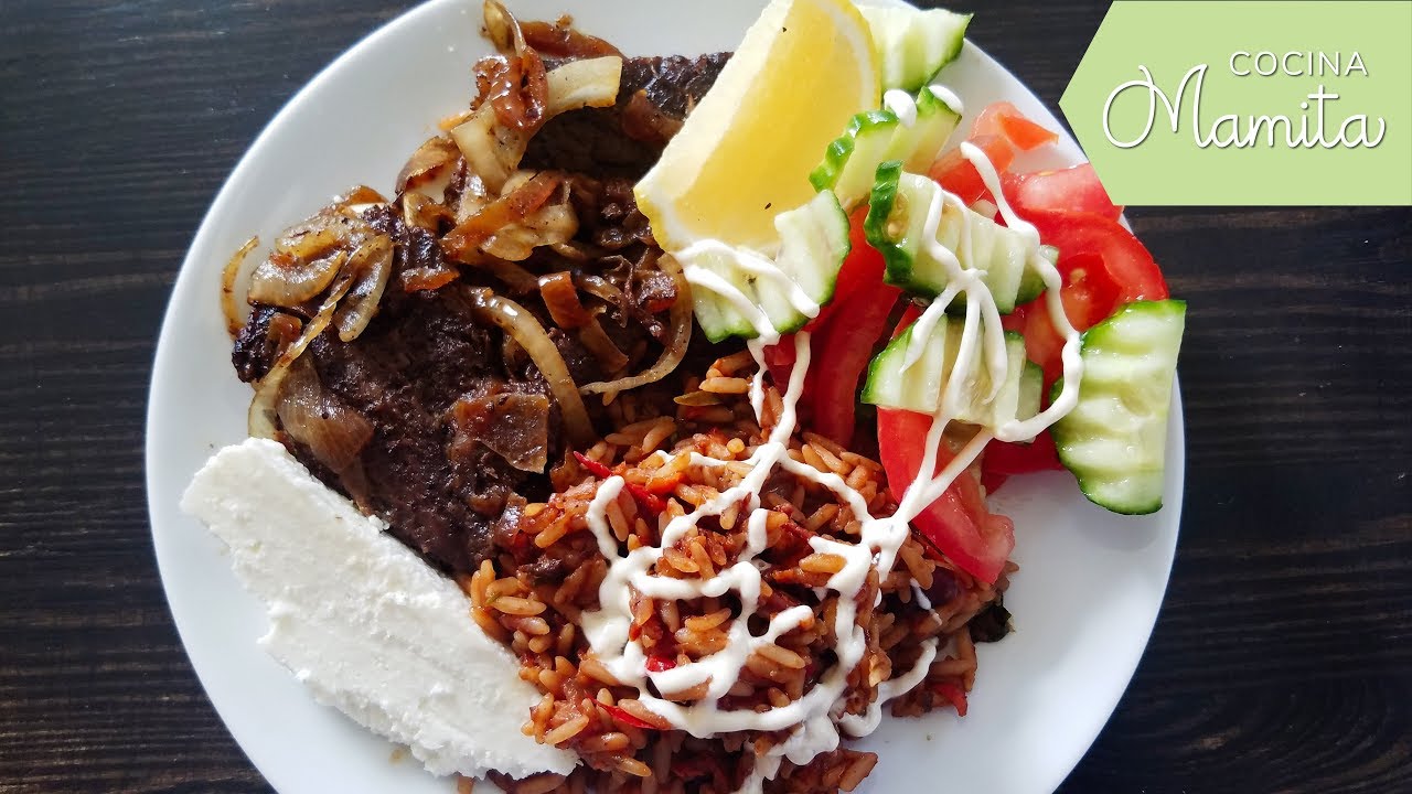 Arroz Negrito Salvadoreño - YouTube