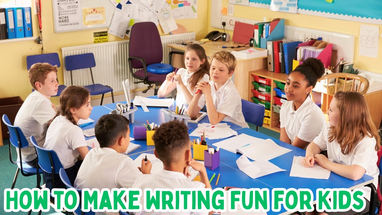 How to Make Writing Fun for Kids | The Young Writers Resource Hub - YouTube