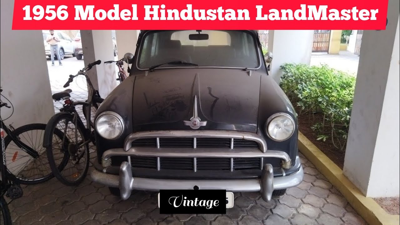 1956 Model Hindustan LandMaster Spotted at Ernakulam,Kerala.Vintage Car ...