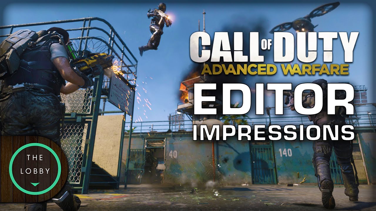 CoD: AW Editors' Impressions - The Lobby - YouTube