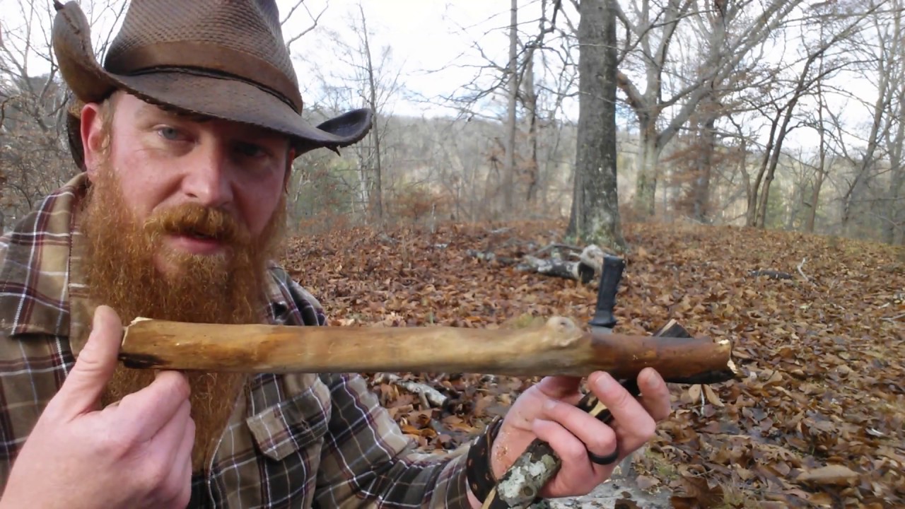Bushcraft Survival Making Tools & Snares - YouTube