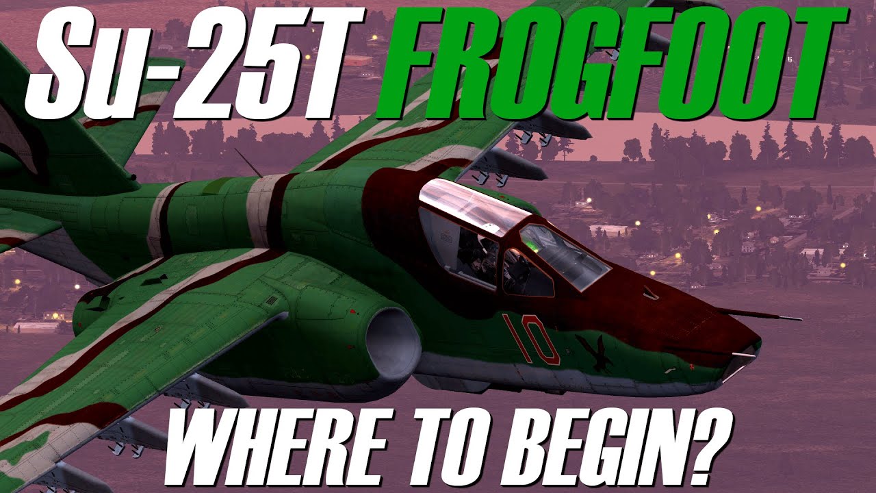 Su-25T Frogfoot FREE DCS tutorial series | Welcome to your first module #dcs #su25T #frogfoot ...
