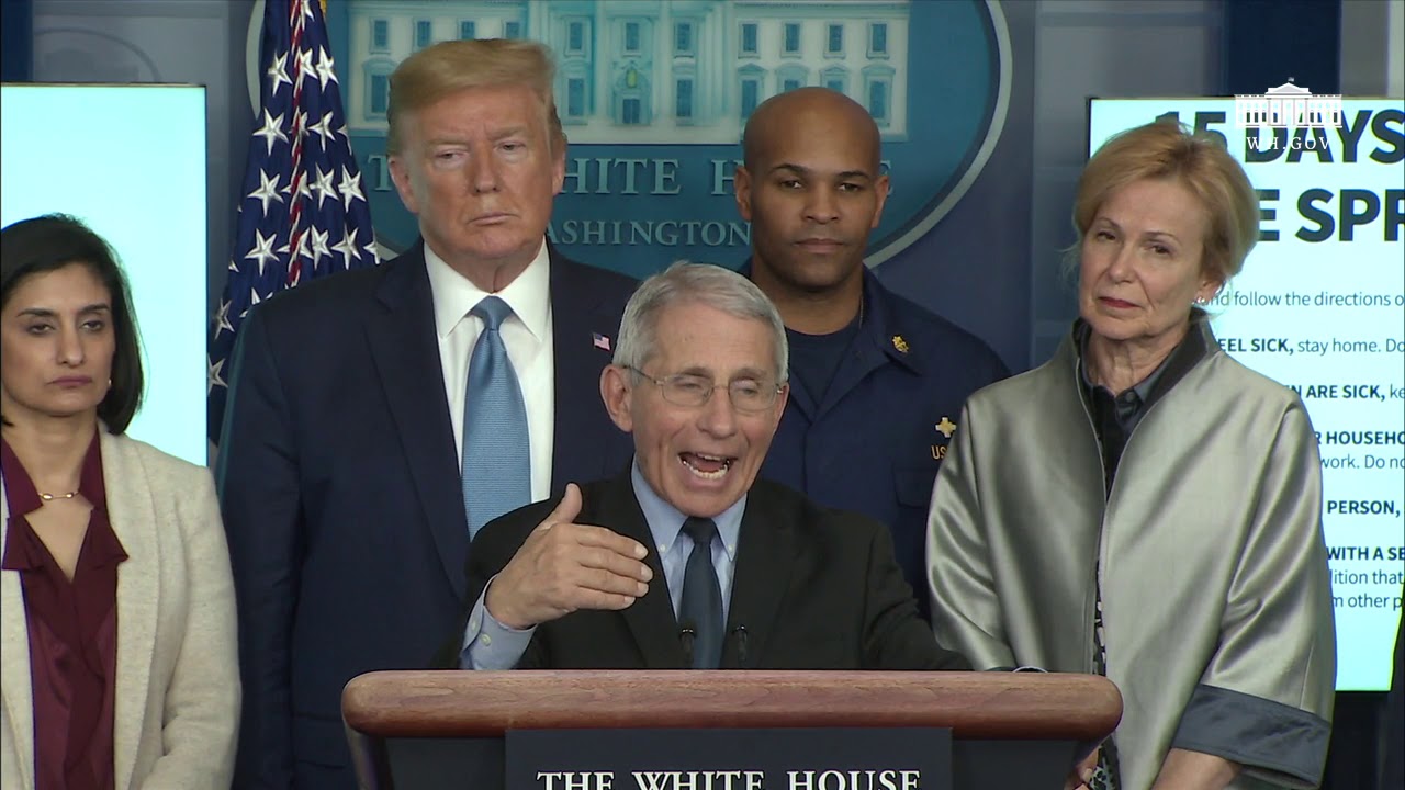 3/16/20: Members of the Coronavirus Task Force Hold a Press Briefing ...