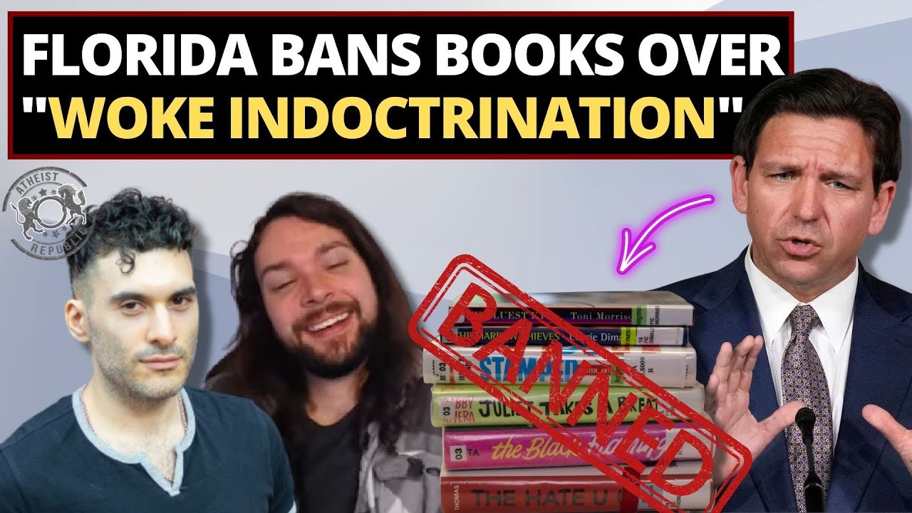 Florida Bans Books Over "Woke Indoctrination" - YouTube