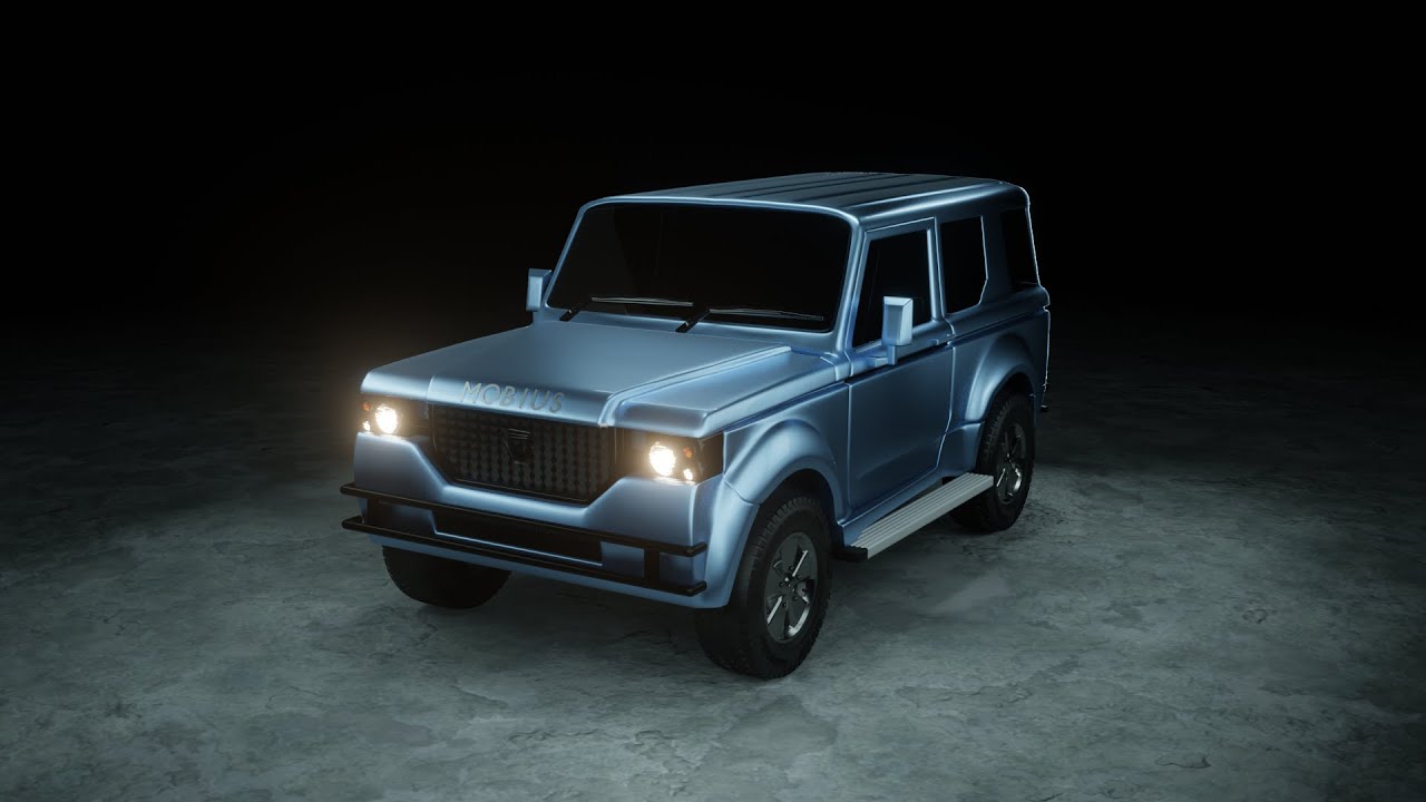Mobius 2 Car Advert - Blender3D - YouTube