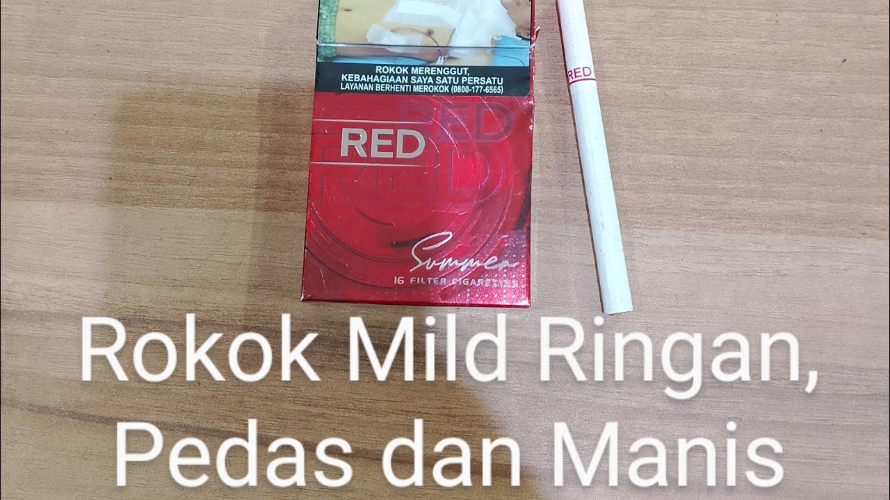 Review Rokok Red Summer - Rokok Mild Ringan, Pedas dan Manis - YouTube