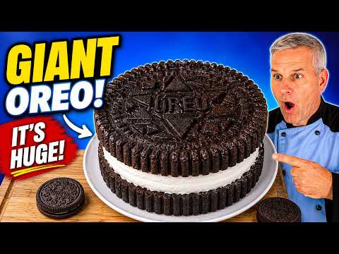 I Made a Giant Oreo Cookie and It's Absolutely Insane