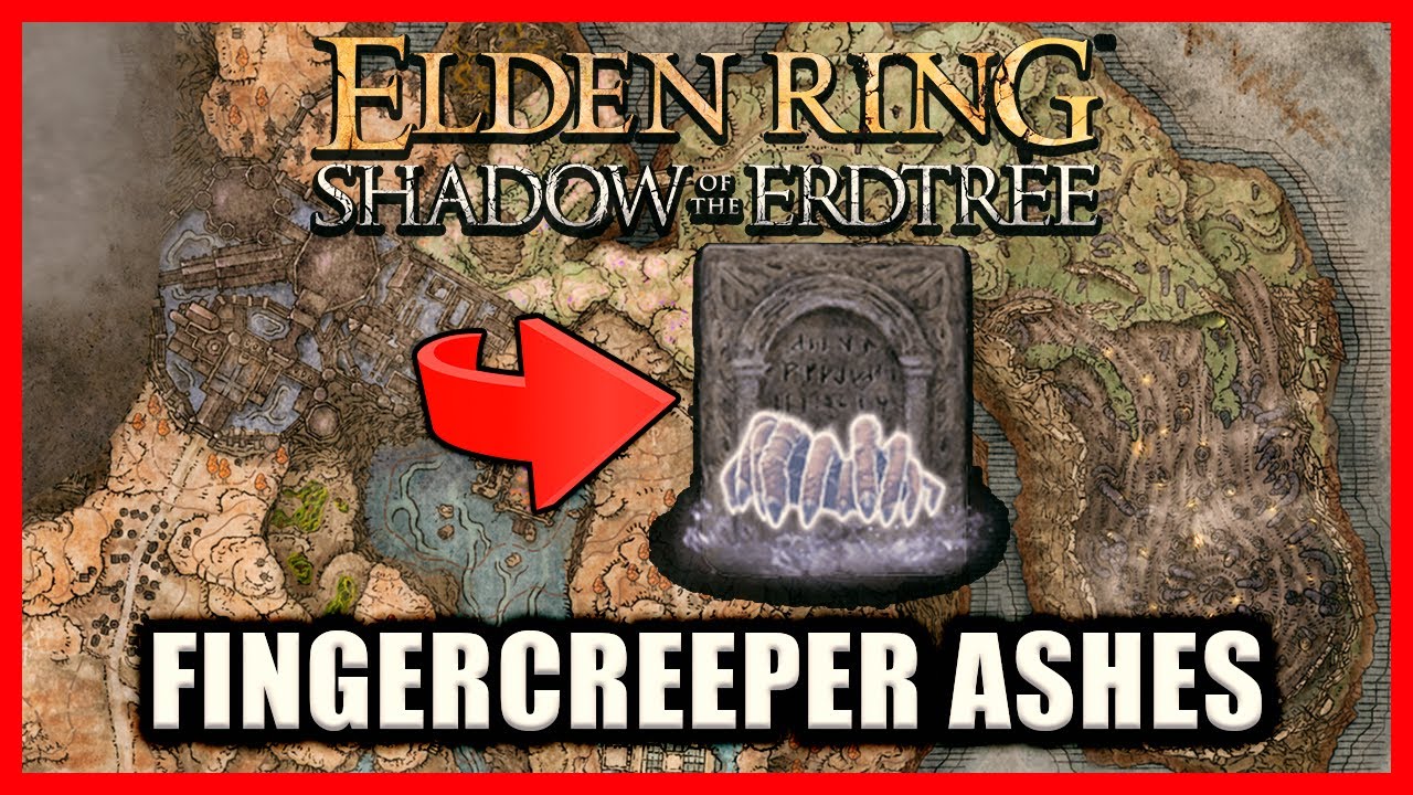 Fingercreeper Ashes Location - Elden Ring Shadow of the Erdtree - YouTube