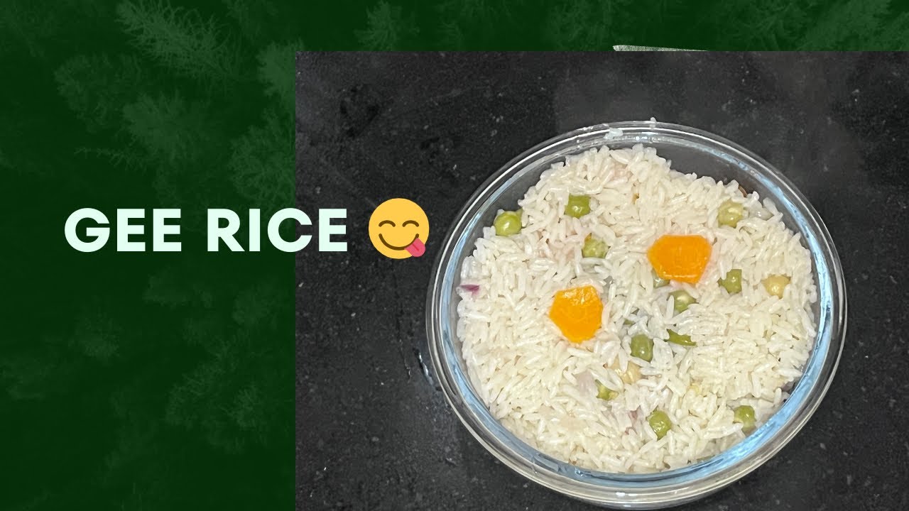 Super Tasty ಅಂಡ್ Gee Rice – Taste the Perfection! - YouTube