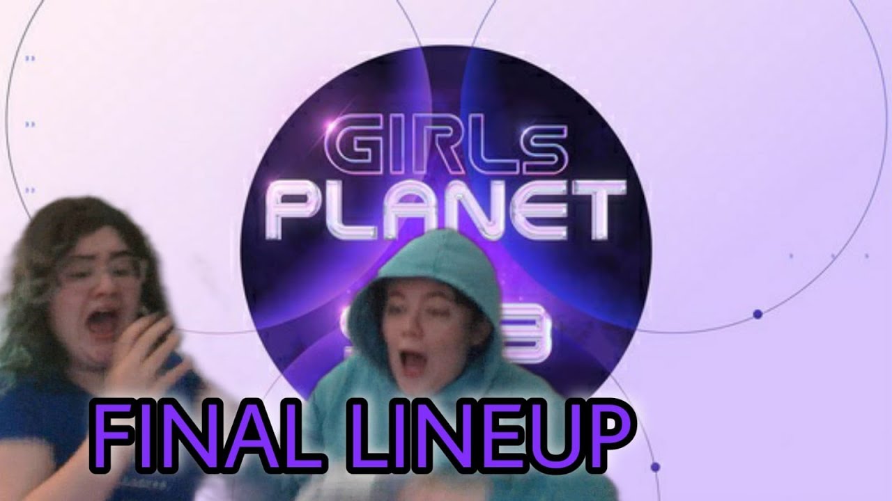 Girls Planet 999 Final Lineup Reaction - YouTube