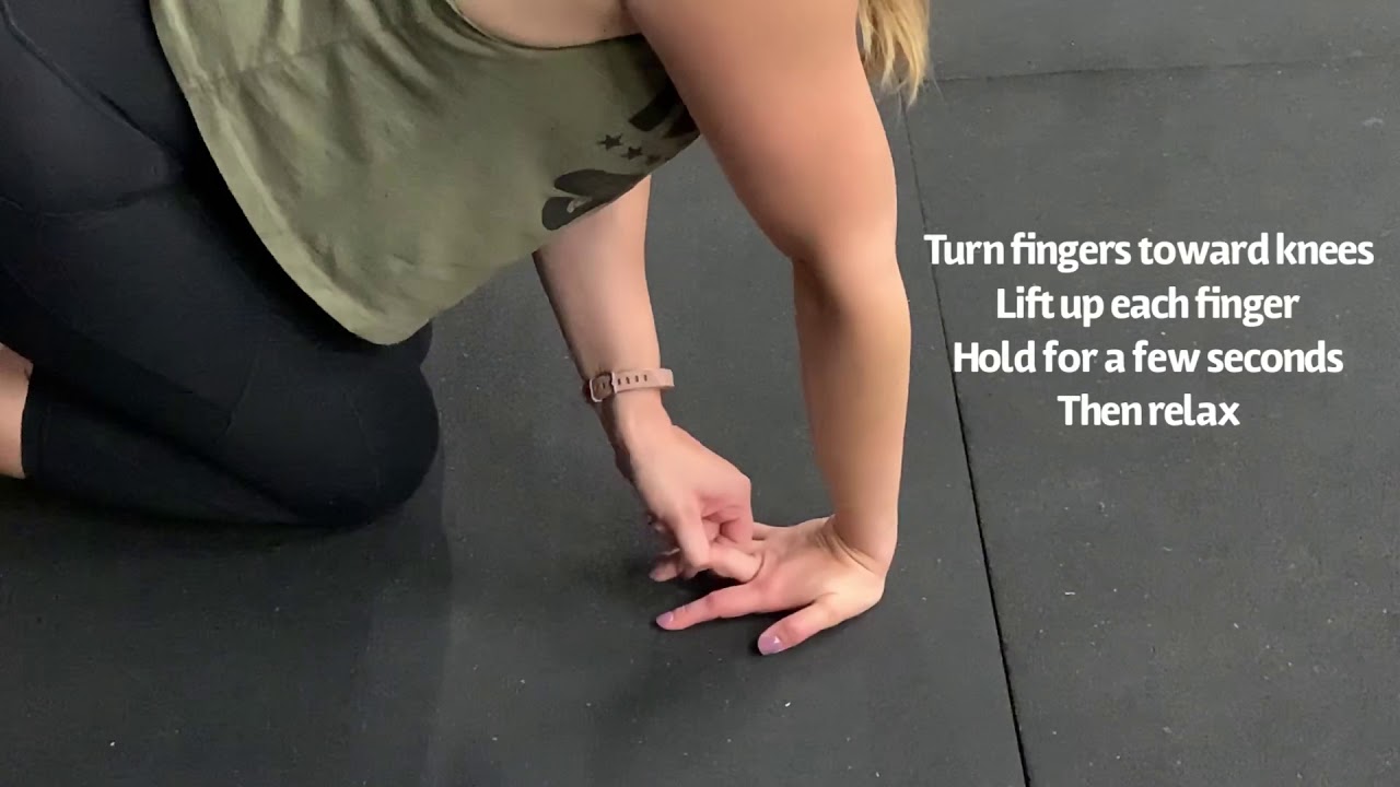 Finger lifts - YouTube