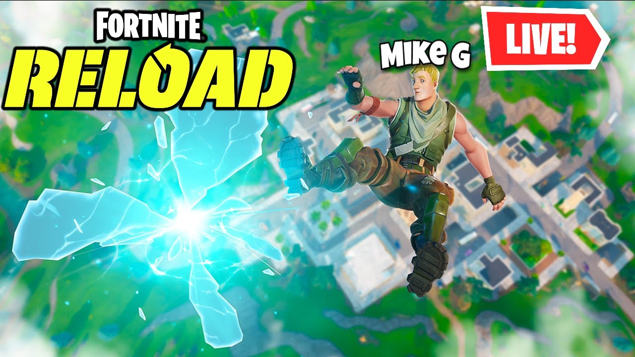 🔴LIVE- Dominating Ranked Fortnite Relaod Talking To Chat! - YouTube