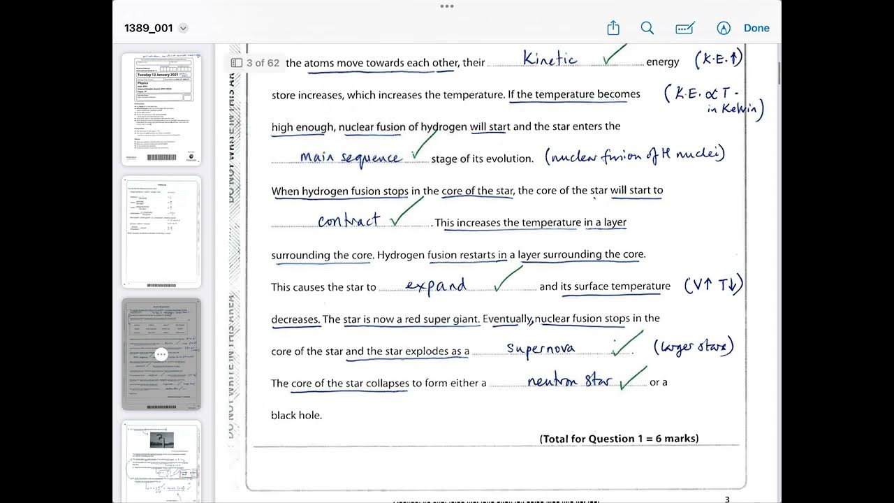 Physics IGCSE Edexcel January 2021 paper 1P (part 1) - YouTube