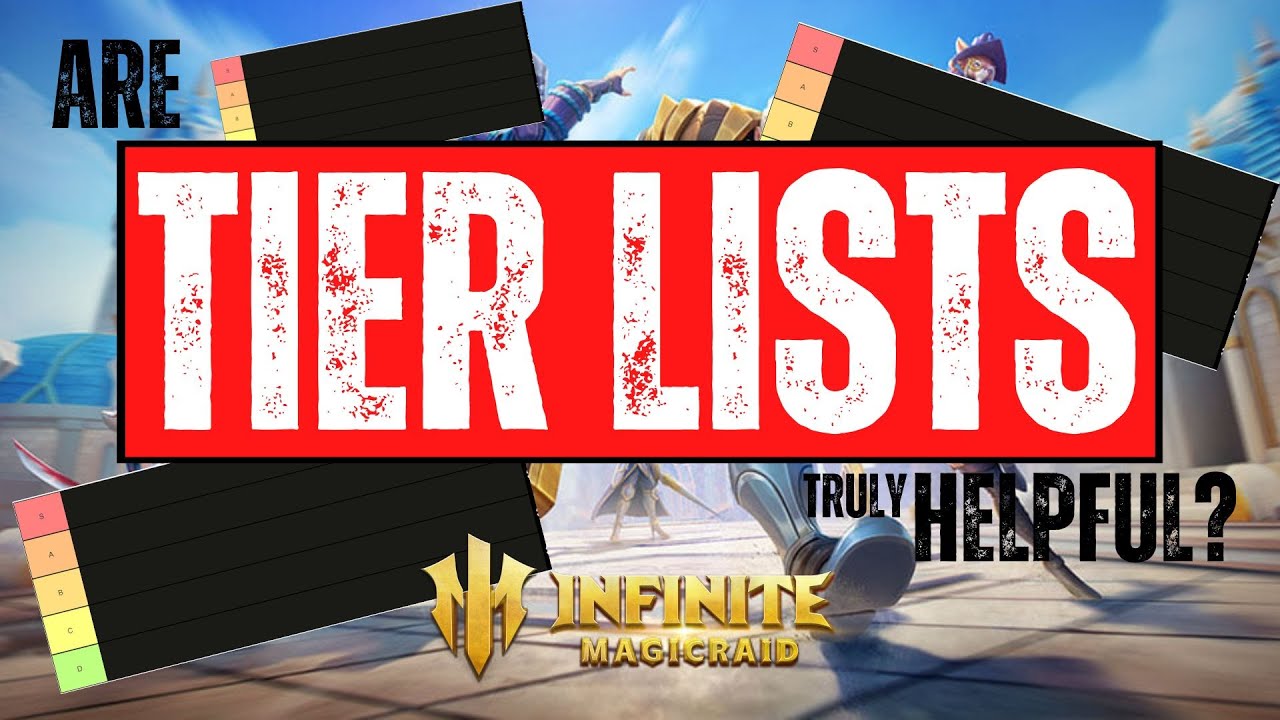 Infinite Magicraid - TIER LISTS - Are They Truly Helpful? - YouTube